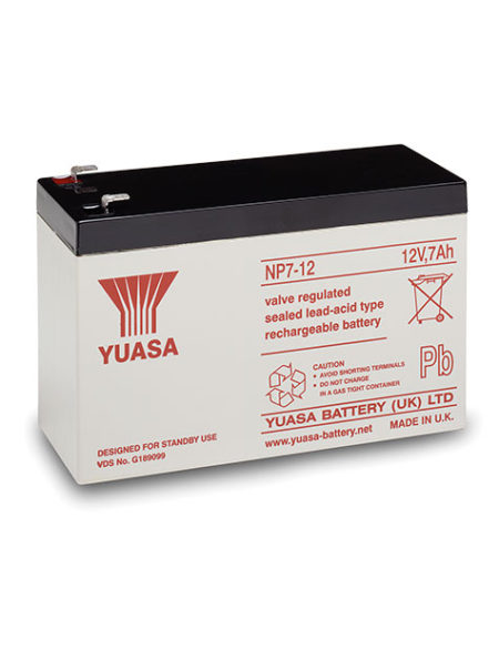 Control Panel Backup Battery - Smoke Vent Systems