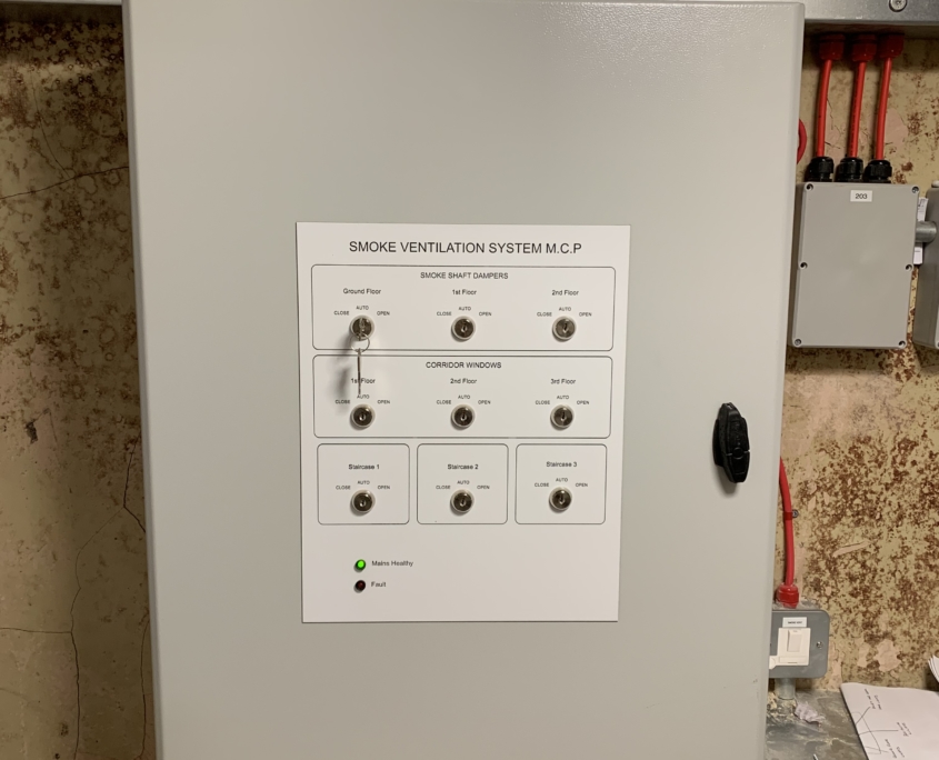 Multi Zone Control Panel - Smoke Vent Systems