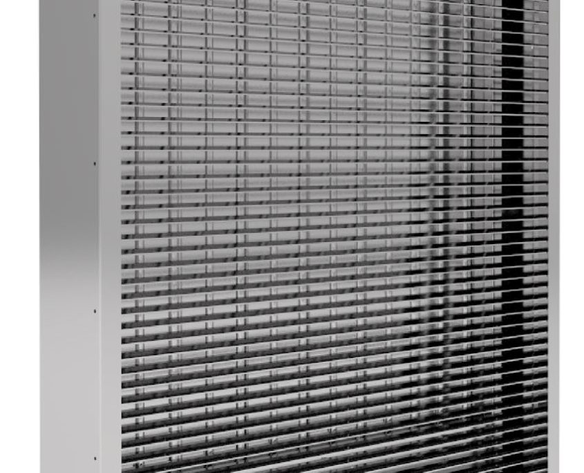 26SSD Smoke Shaft Damper with Grill | Smoke Vent Systems