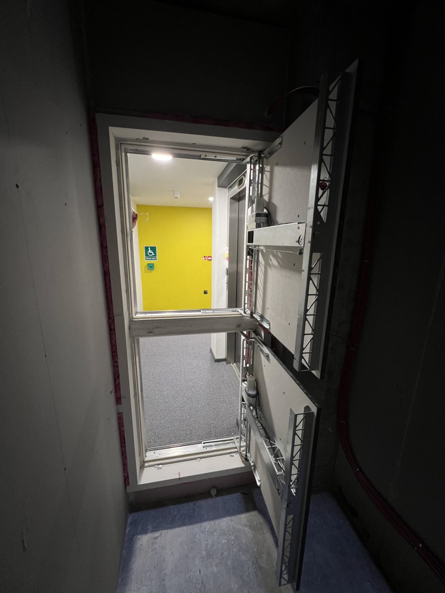 Smoke Shaft Damper - CE Marked and tested in accordance EN 12101-8