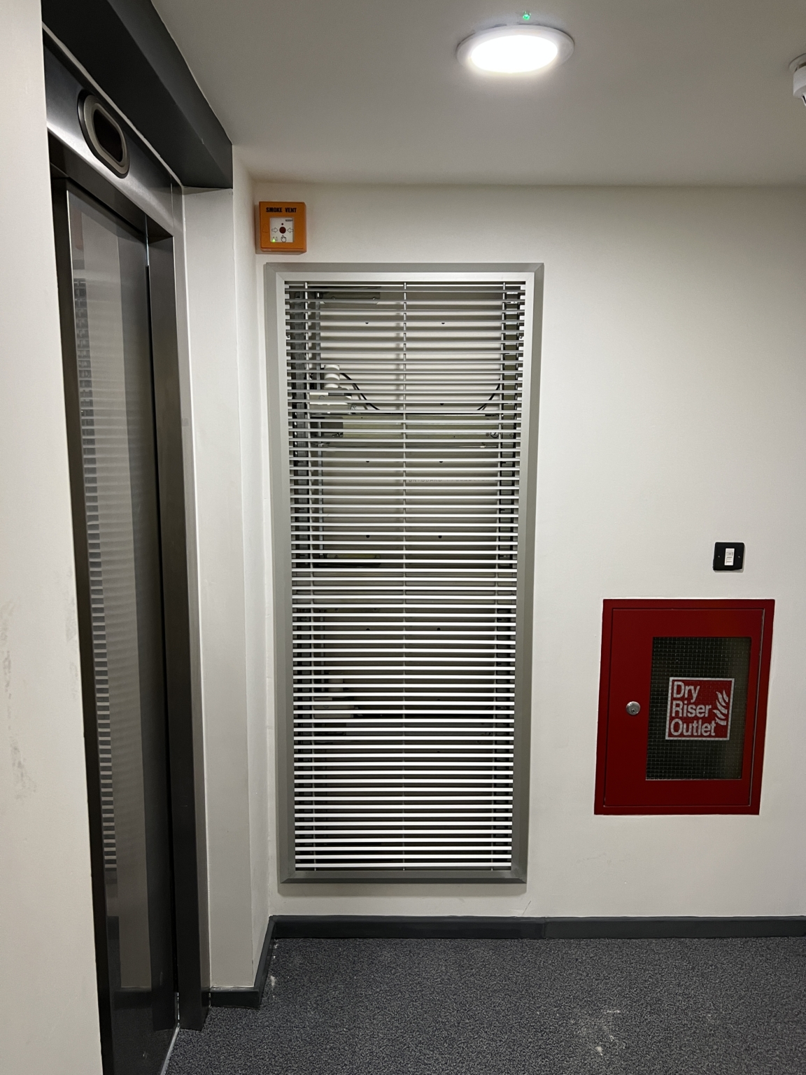 Smoke Shaft Damper - CE Marked and tested in accordance EN 12101-8