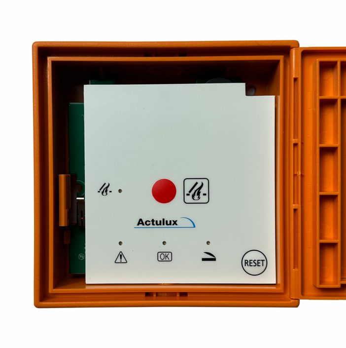 Actulux manual call point break glass switch | Smoke Vent Systems